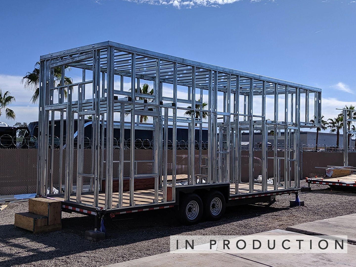 Steel Framing on a Tiny House